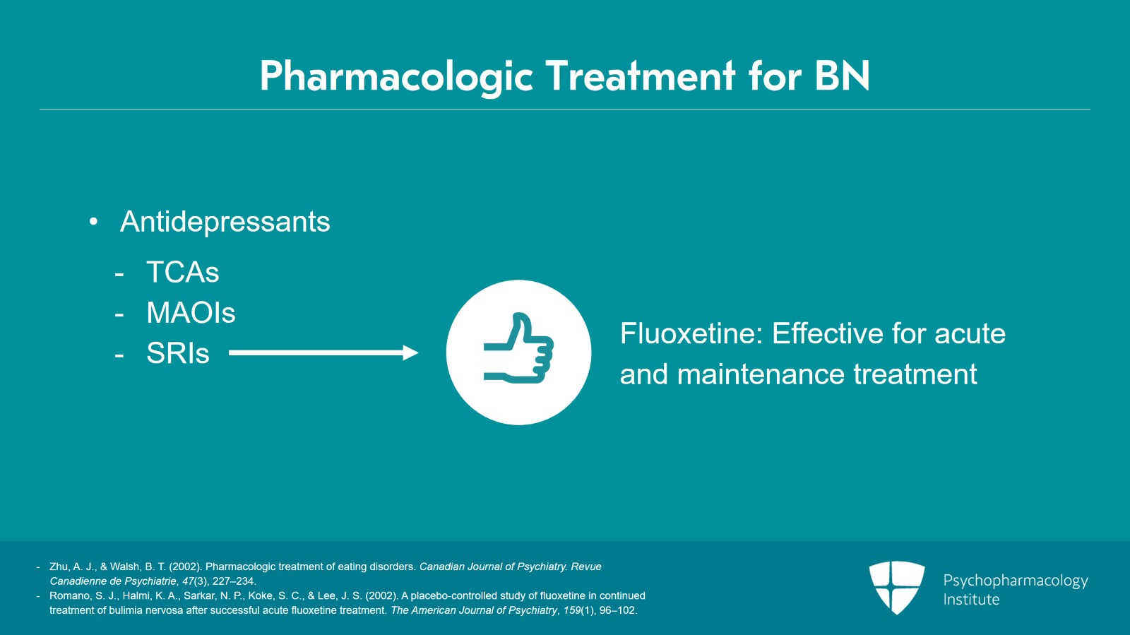 Bulimia Nervosa (BN): Diagnosis and Treatment Overview ...
